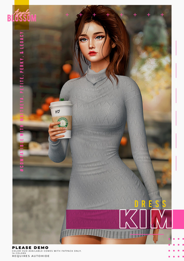 Second Life Marketplace Apple Blossom Kim Demo